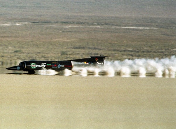 Thrust SSC – Supersonic Car. World Land Speed Record - ATE - Advanced ...
